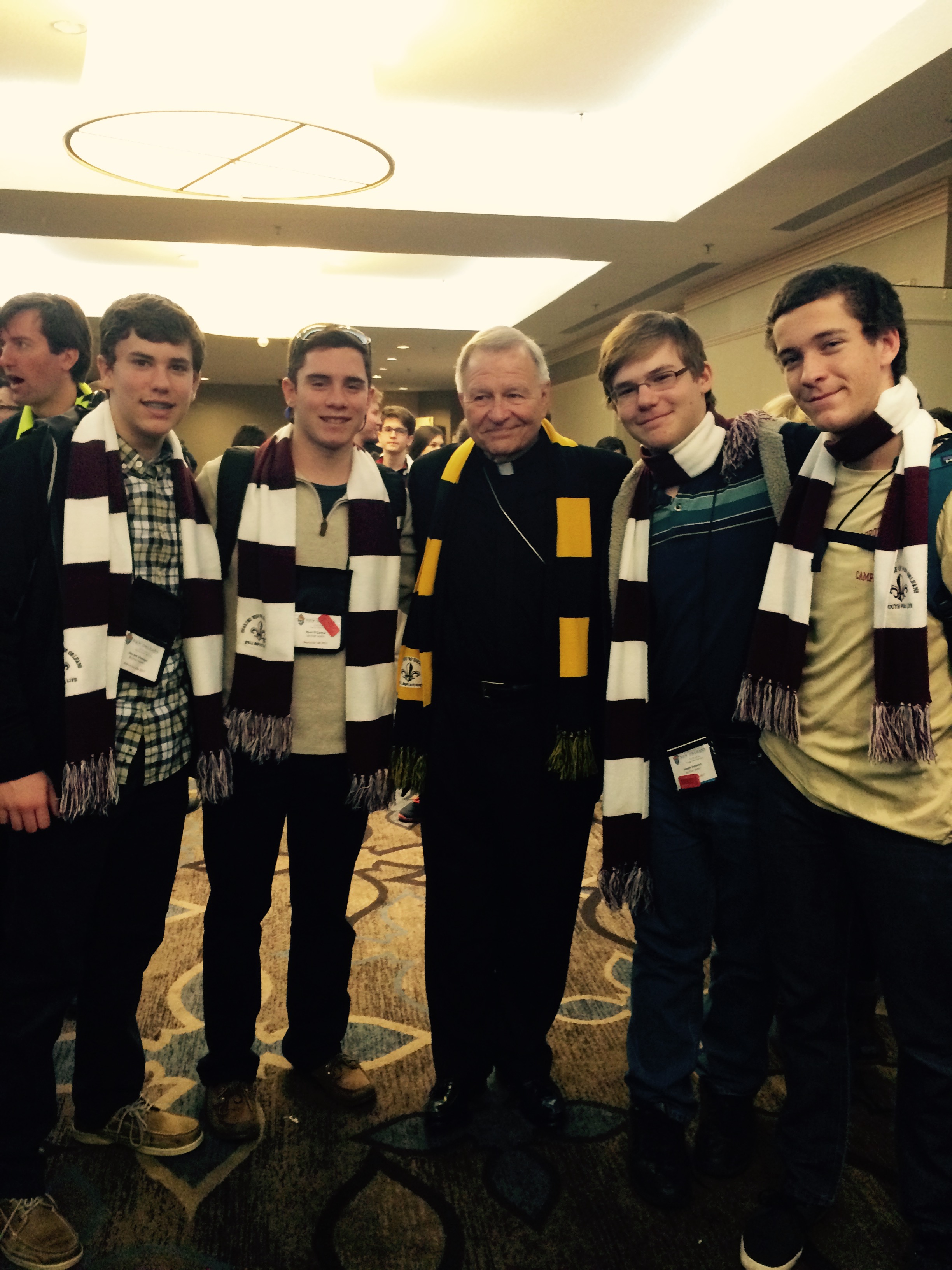 Crusaders for Life at the 2017 March for Life - Brother Martin High School