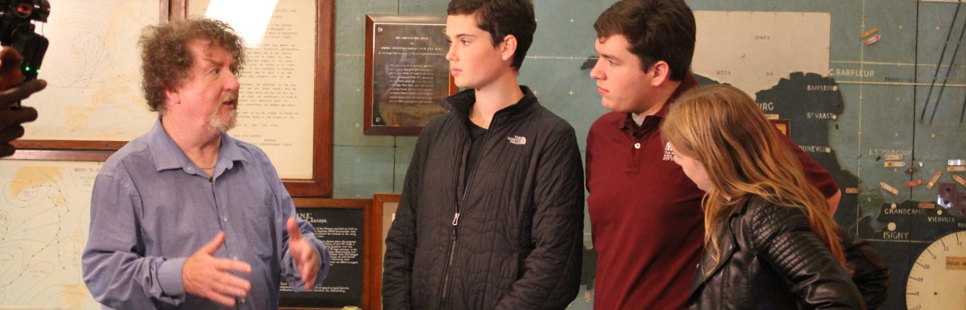 Michael Armbruster '19 Serves as Student Reporter for 75th D-Day ...