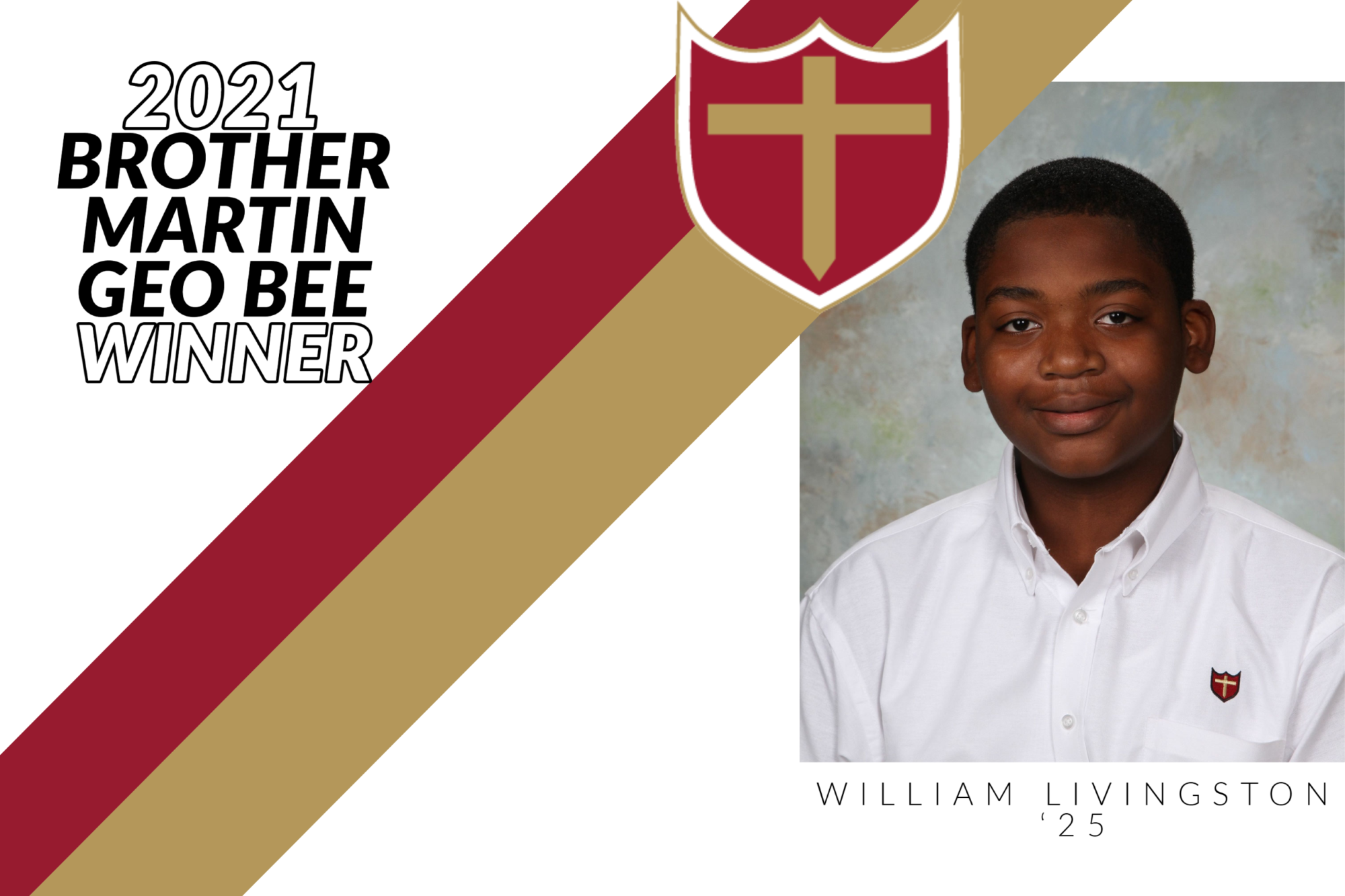 William Livingston '25 Wins 2021 Brother Martin Geo Bee - Brother ...