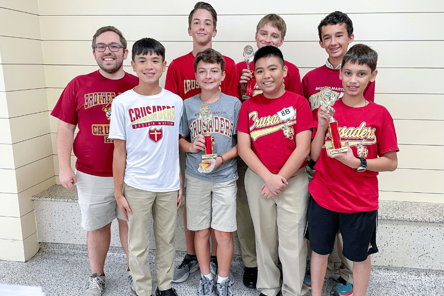 Brother Martin's Mu Alpha Theta Club Hosts Middle School Math ...
