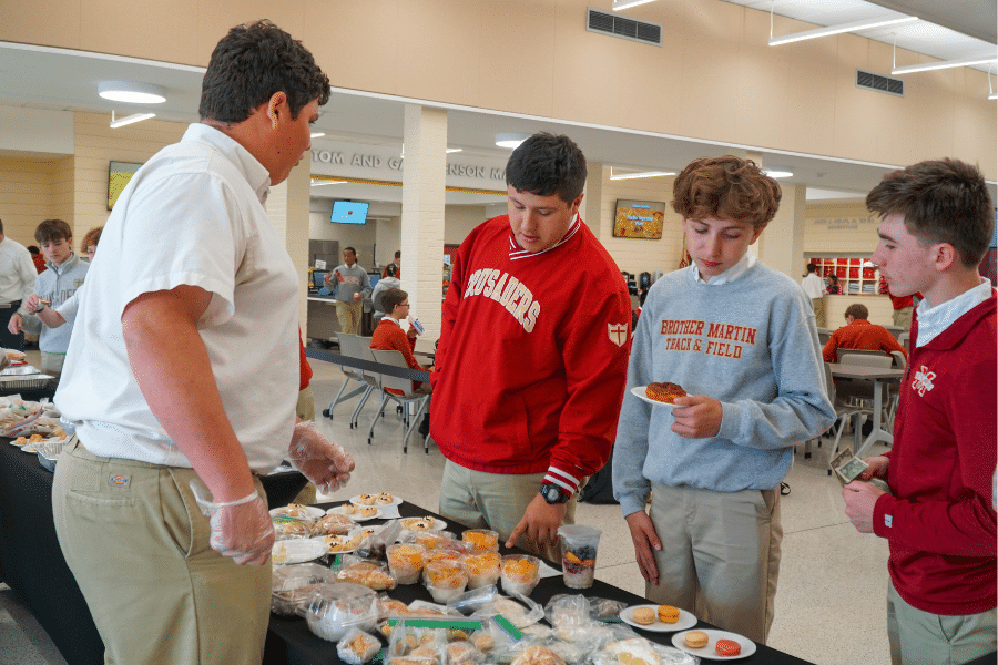 Brother Martin World Culture Club Hosts Around the World Sweets Day ...