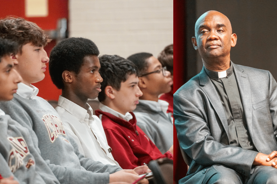 Father Jomanas Eustache of Haiti Mission, Inc. Visits Brother Martin ...