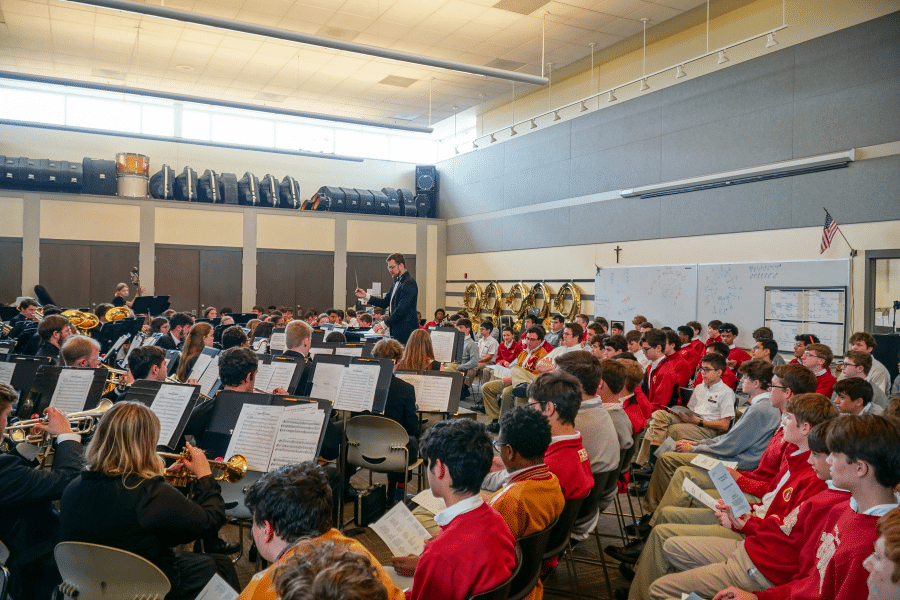 Mississippi College Band and Director Duval Salvant '13 Visit Brother ...