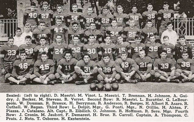 St. Aloysius Football 1944